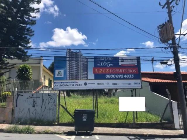 Terreno para locação jardim santa rosalia sorocaba/sp