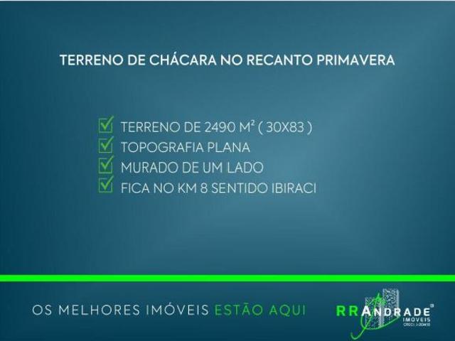 Terreno para venda em Centro de 2490.00m²