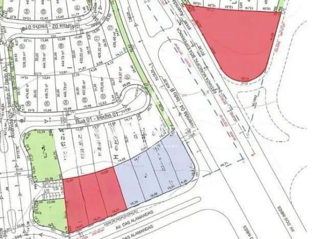 Terreno para venda em Alphaville Dom Pedro de 2838.00m²