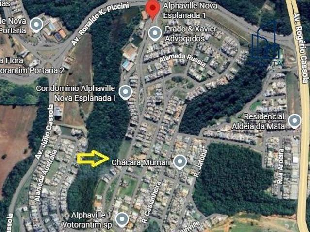 Terreno para venda em Alphaville Nova Esplanada de 465.00m²