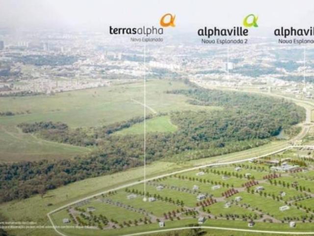 Terreno para venda em Alphaville Nova Esplanada de 332.50m²