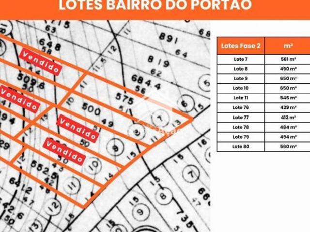 Terreno para venda em Estância Santa Maria Do Portão de 490.00m²