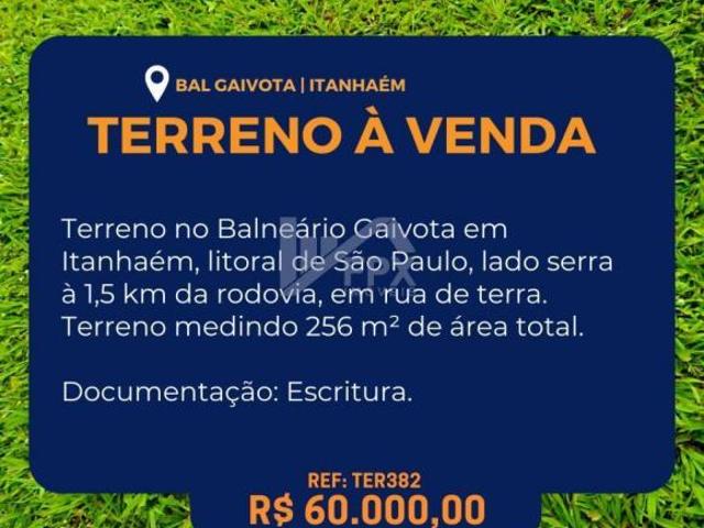 Terreno para Venda em Itanhaém, Balneário Gaivota