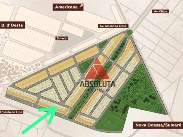 Terreno para venda em Jardim Brasília em Americana São Paulo de 250.00m²
