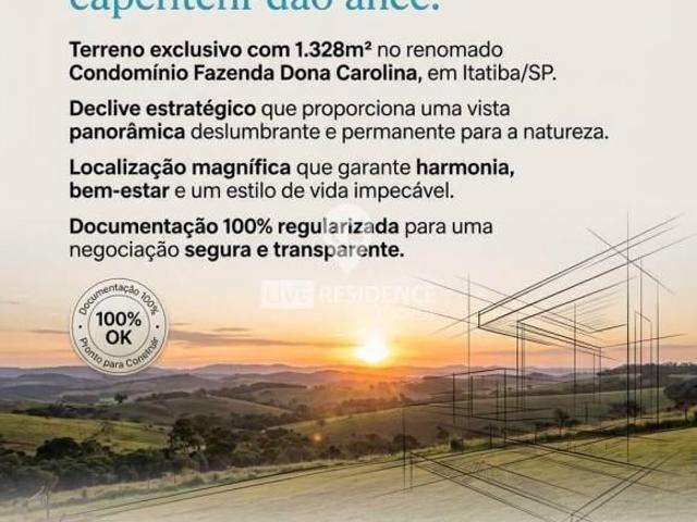 Terreno para venda em Loteamento Fazenda Dona Carolina de 1328.00m²