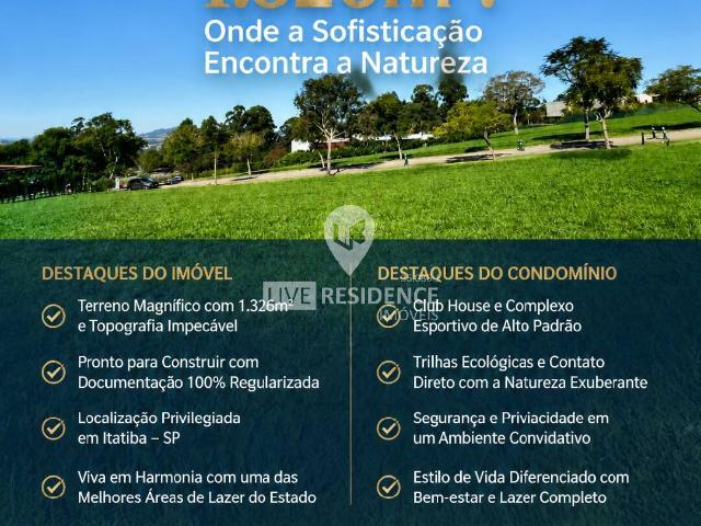 Terreno para venda em Loteamento Fazenda Dona Carolina em Itatiba São Paulo de 1326.00m²