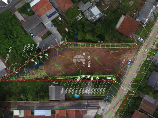 Terreno para venda em São Gabriel em Colombo Paraná de 1521.00m²