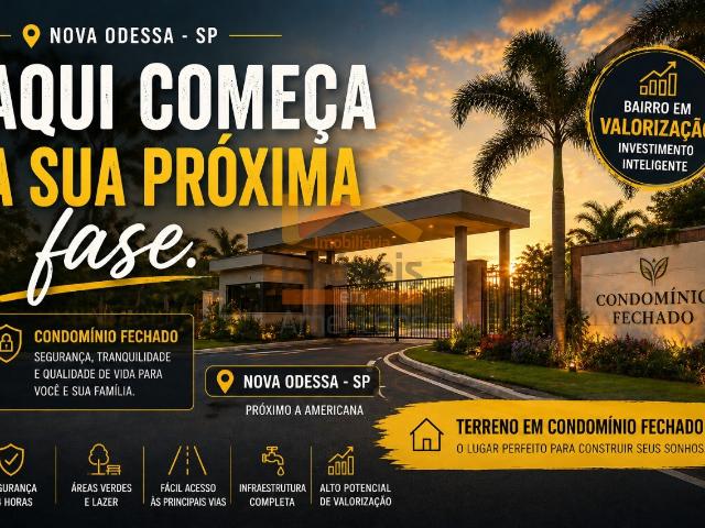 Terreno para venda em Parque Fortaleza em Nova Odessa São Paulo de 542.00m²