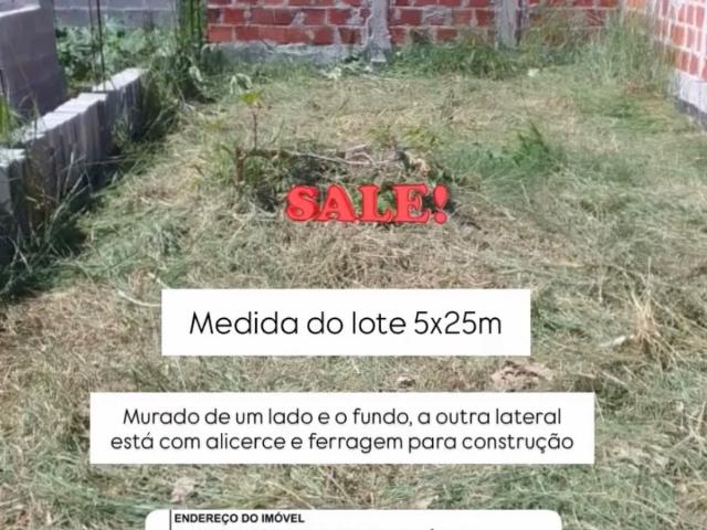 Terreno para venda em Residencial E Comercial Portal Dos Eucaliptos em Pindamonhangaba São Paulo de 125.00m²