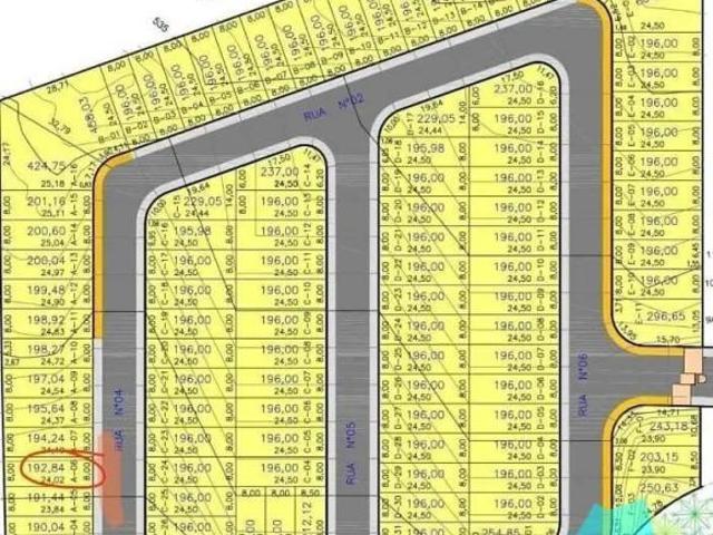 Terreno para venda em Residencial Piccolino de 10.00m²