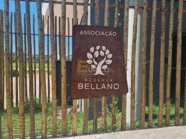 Terreno para venda em Residencial Reserva Bellano de 274.50m²