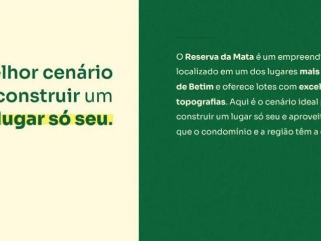 Terreno para venda em Teixeirinha, Betim