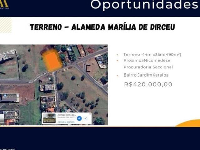 Terreno para Venda em Uberlândia, Jardim Karaíba