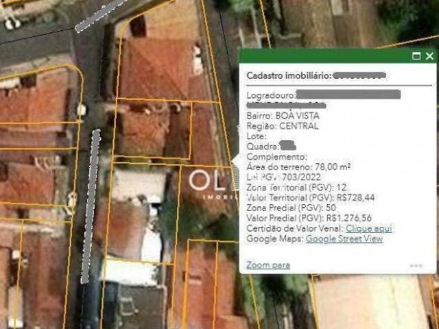 Terreno para venda em Vila Aeroporto de 78.00m²