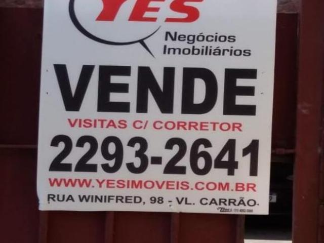 Terreno para venda na Vila Carrão com 2 construções, 550m² 22,5 x 25m²
