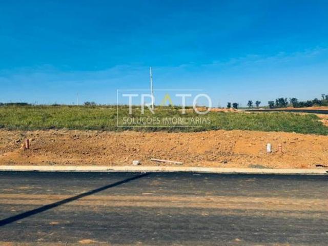 Terreno plano à venda com 200m2 em Paulínia no Condomínio residencial Miraj