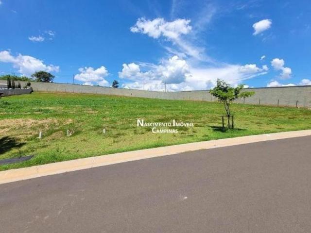 Terreno plano à venda em condomínio fechado, 1097 m² por R$ 998.000 Loteamento Residencial Pedra A