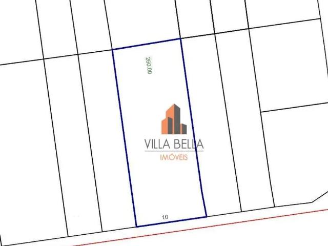Terreno plano c/ 10 x 26=260m². Para construir dois sobraodos apenas R$ 650. 000 Vila Scarpelli