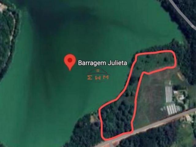 Terreno Plano com Vista Panorâmica para a Barragem da Julieta em Farroupilha Área Rural à Venda