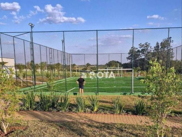 terreno plano, de esquina 344m² em cond. fechado
