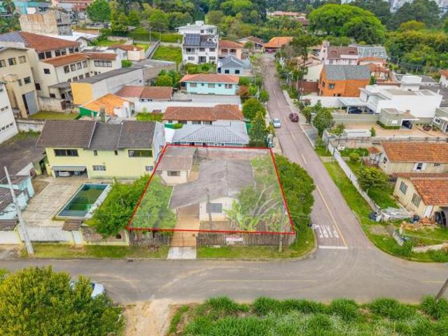Terreno plano de esquina, Cascatinha, Curitiba