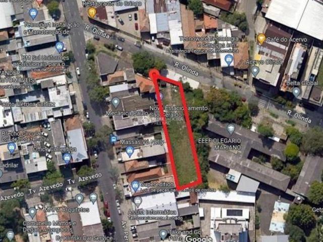 Terreno plano e grande na Rua Olinda