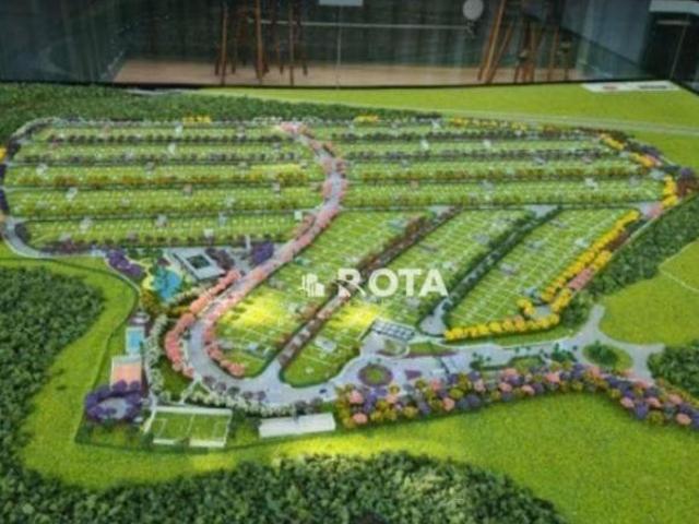 Terreno plano, pronto para construção, em condomínio na região central de Paulínia