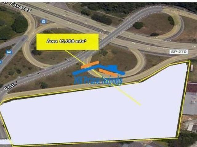 Terreno plano 15.000 m² ZUM/CCL ao lado da Rod. Raposo Tavares COTIA