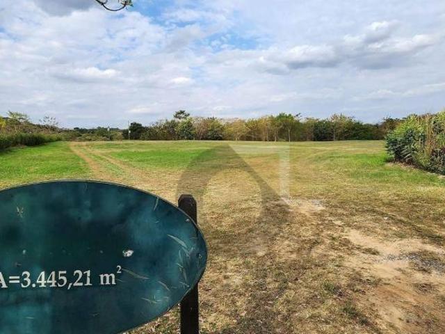 Terreno privilegiado à venda, 3445 m² por R$ 13.780.000 Condominio Fazenda Boa
