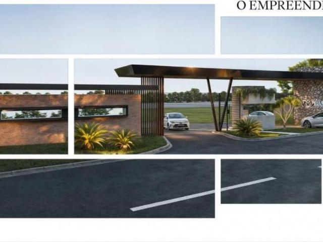 TERRENO RESIDENCIAL NO CONDOMÍNIO FLORAIS DO LAGO EM MANDAGUAÇU P