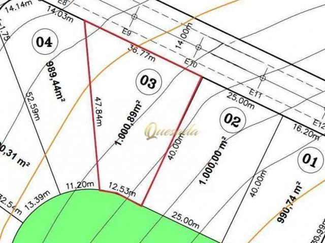 Terreno residencial à venda, 1.000,89 m², Condomínio Jardins do Golfe, Indaiatuba