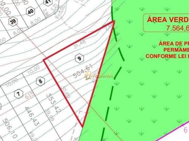 Terreno residencial à venda, 504,61 m², Condomínio Park Vista Real, Indaiatuba
