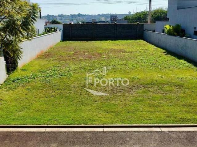 Terreno residencial à venda no condomínio Alphaville em Piracicaba