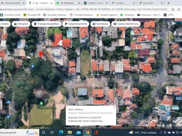 Terreno residencial em porto alegre rs, cristo redentor