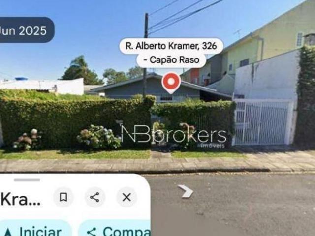 Terreno ZR3 à venda por R$ 999.000 Capão Raso Curitiba/PR