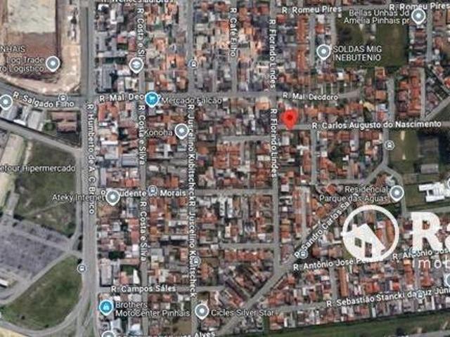 TERRENO ZR2 ÁREA TOTAL 560,00m² JARDIM AMÉLIA/PINHAIS REF 6095