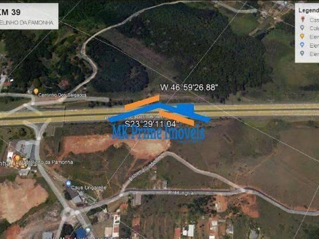 Terreno 109.000 mts com 800 mts próximo a Rod. Castelo Branco km 39