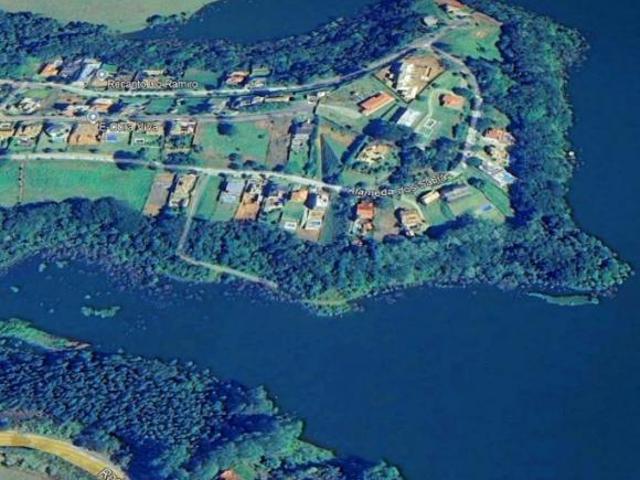 Terreno 1.000m² pé na água condomínio represa Joanópolis SP
