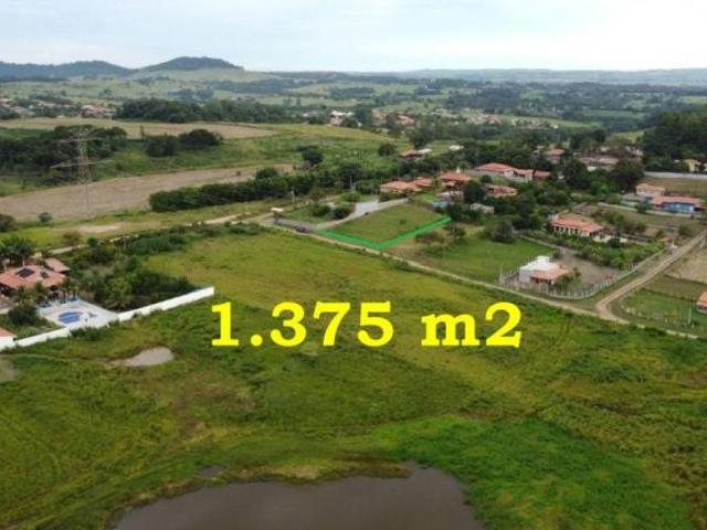 Terreno 1.375 m2 Oportunidade Escritura próx cidade asfalto água lúz