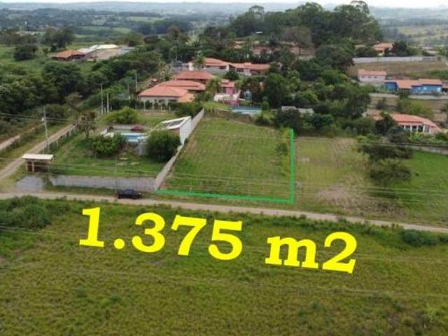 Terreno 1.375 m2 Oportunidade Escritura próx cidade asfalto água lúz