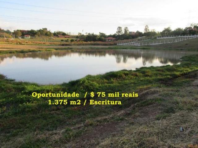 Terreno 1.375 m2 Escritura próx cidade Oportunidade asfalto Internet