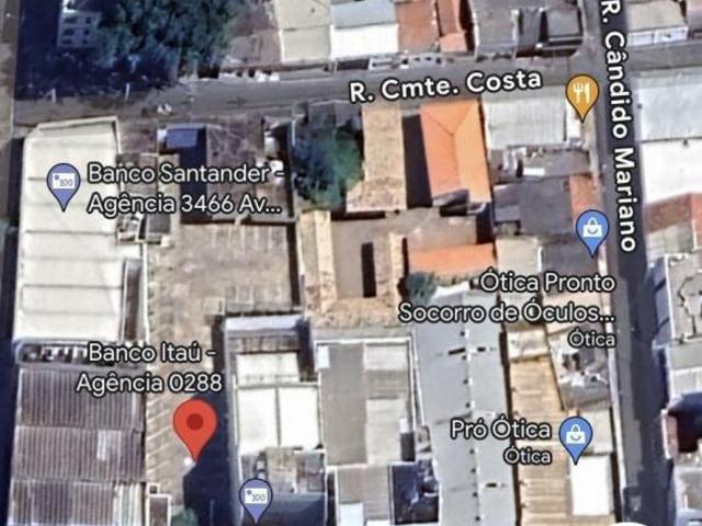 Terreno 205,20m2 na Rua Comandante Costa, Cuiabá, Centro