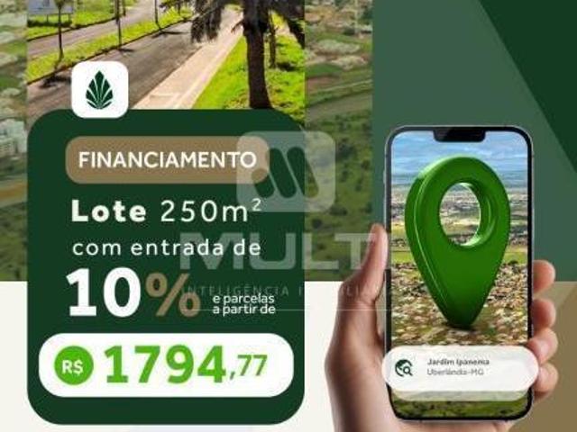 Terreno para venda em Jardim Ipanema, Uberlândia