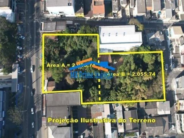Terreno 2.127 m² de área, Paralelo á Principal Avenida de Carapicuíba