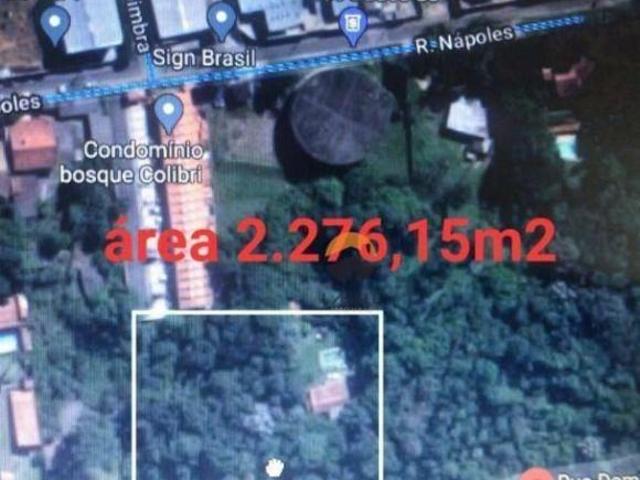 Terreno 2.277 m² Granja Viana Jardim Colibri Cotia