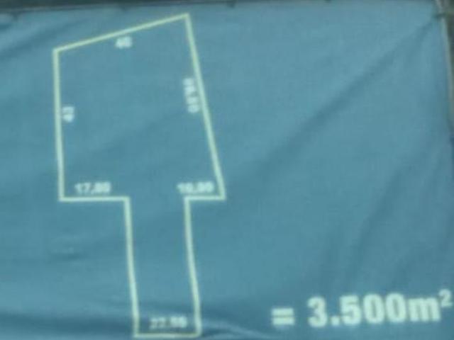 Terreno 3500 m2