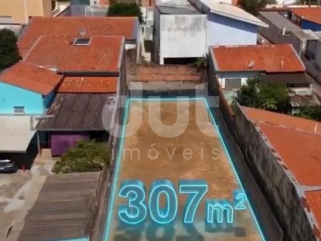 TERRENO 307m² plano e murado no Parque Santa Bárbara Campinas SP