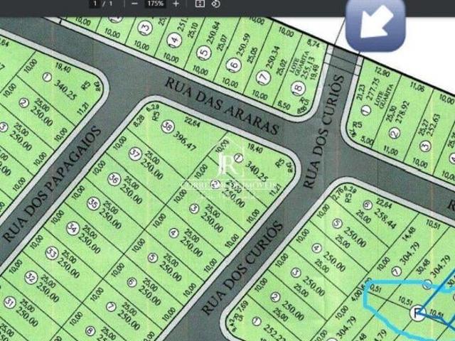 Terreno 308,28 m2 Residencial Donna Vita Alfenas