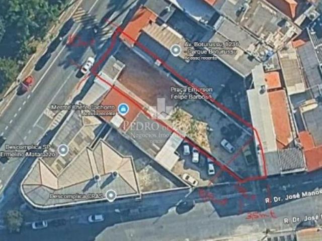 Terreno 450m² oportunidade para construtores Av Boturussu Ermelino Matarazzo