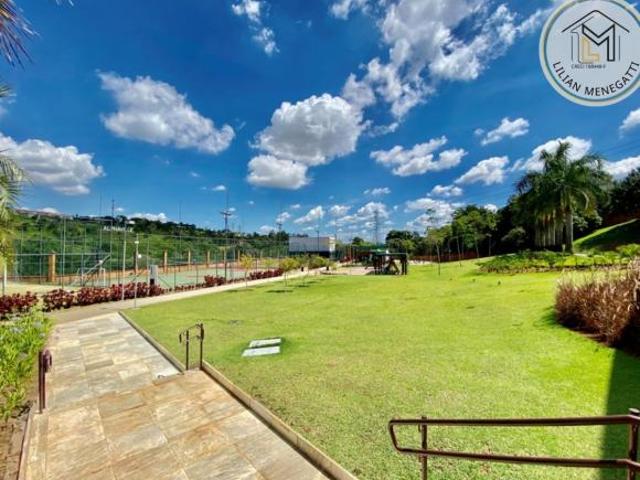 Terreno 456m², leve aclive, Alphaville Jundiaí I, pronto para construir, acesso Anhanguera e Bandeir